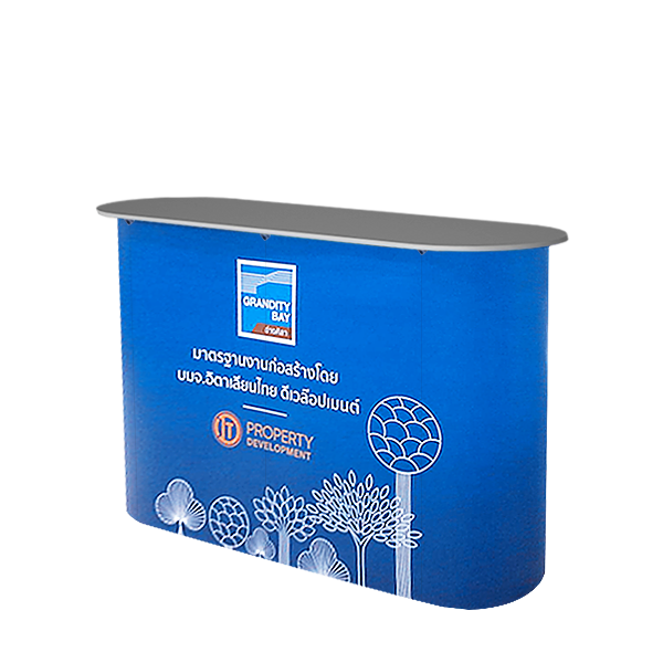 Counter Pop Up Premium หน้าตรง 2×2 – Display GURU อุปกรณ์ออกบูธราคาขาย ...