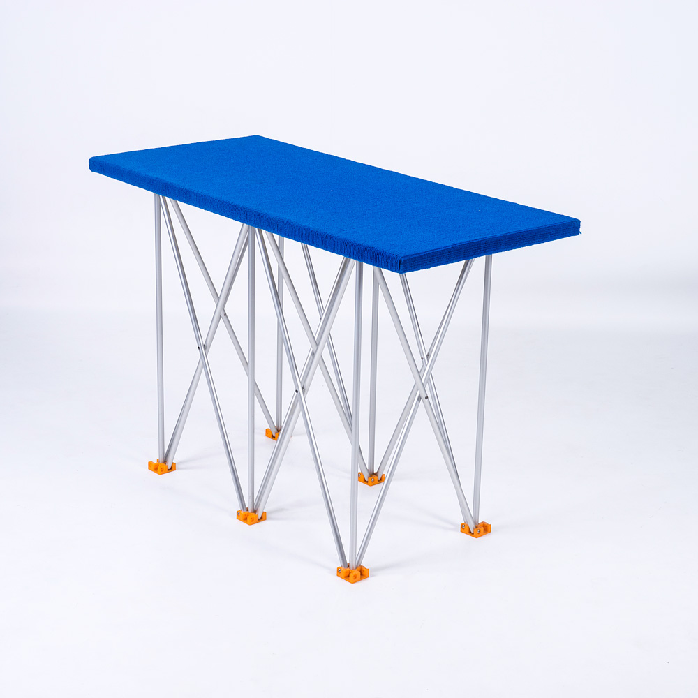 Pop Up Table ทรงสี่เหลี่ยมผืนผ้า 100x50x80 cm – Display GURU อุปกรณ์ออก ...