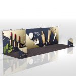 Ezy Tube Fabric Booth Set 06 (3x9) - บูธผ้า 3x9 | Display GURU อุปกรณ์ ...