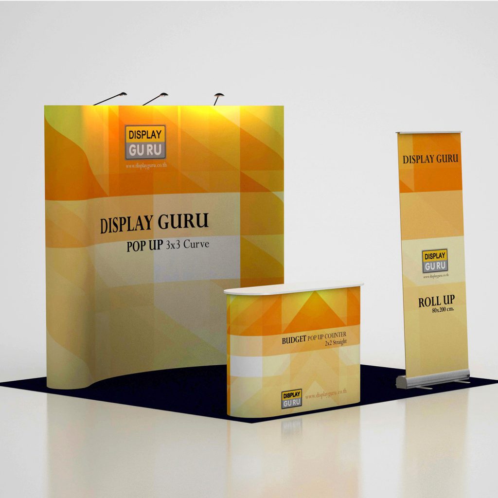 Inkjet Booth Set - Display GURU อุปกรณ์ออกบูธราคาขายส่ง ถูกที่สุด