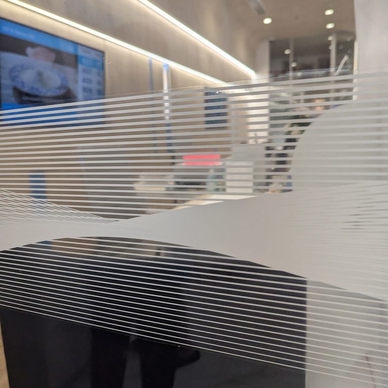 สติ๊กเกอร์ใสติดกระจก | Ultra Clear Glass Decoration Sticker - Display ...