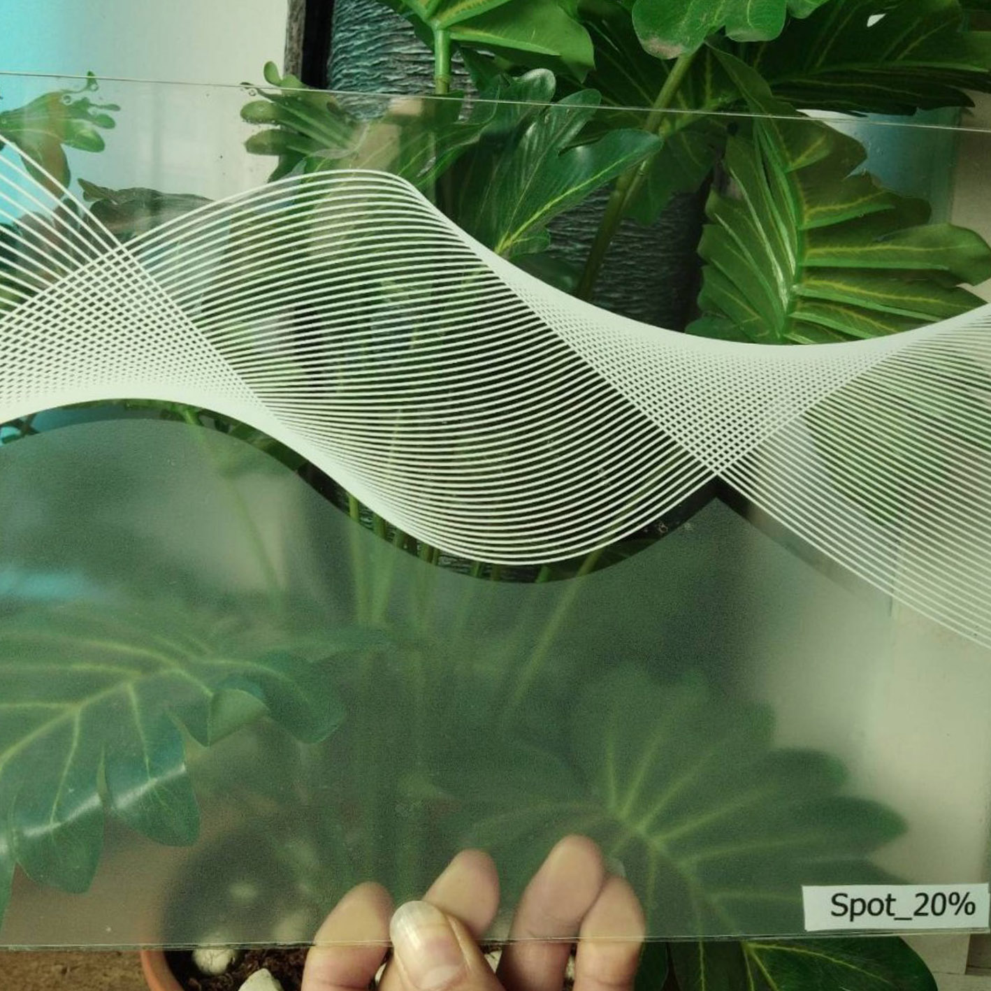 สติ๊กเกอร์ใสติดกระจก | Ultra Clear Glass Decoration Sticker - Display ...