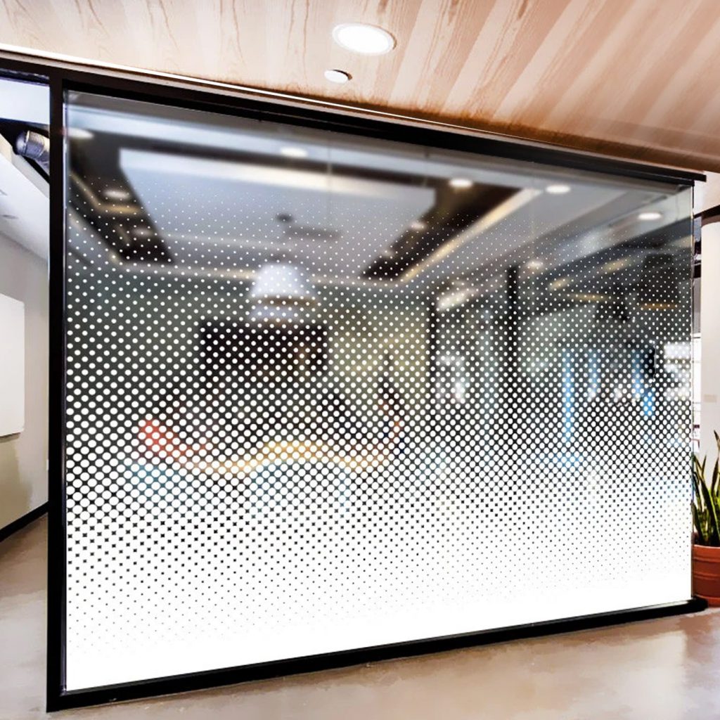 สติ๊กเกอร์ใสติดกระจก | Ultra Clear Glass Decoration Sticker - Display ...