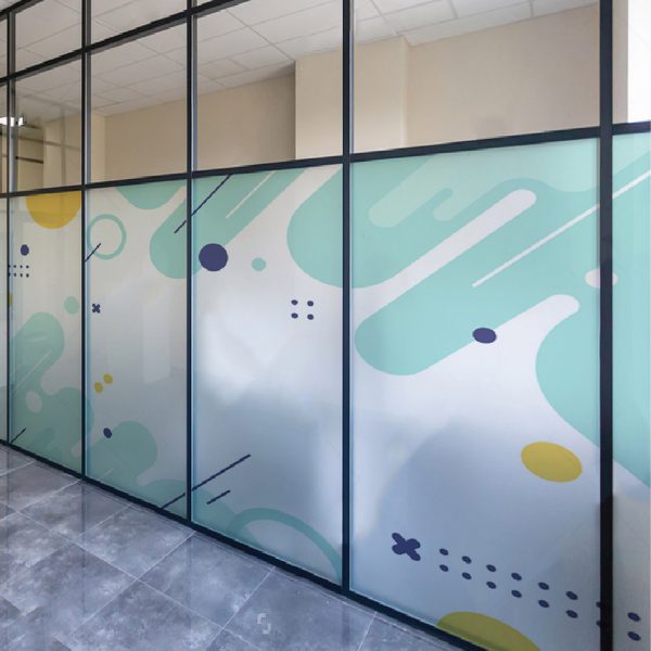 สติ๊กเกอร์ใสติดกระจก | Ultra Clear Glass Decoration Sticker - Display ...