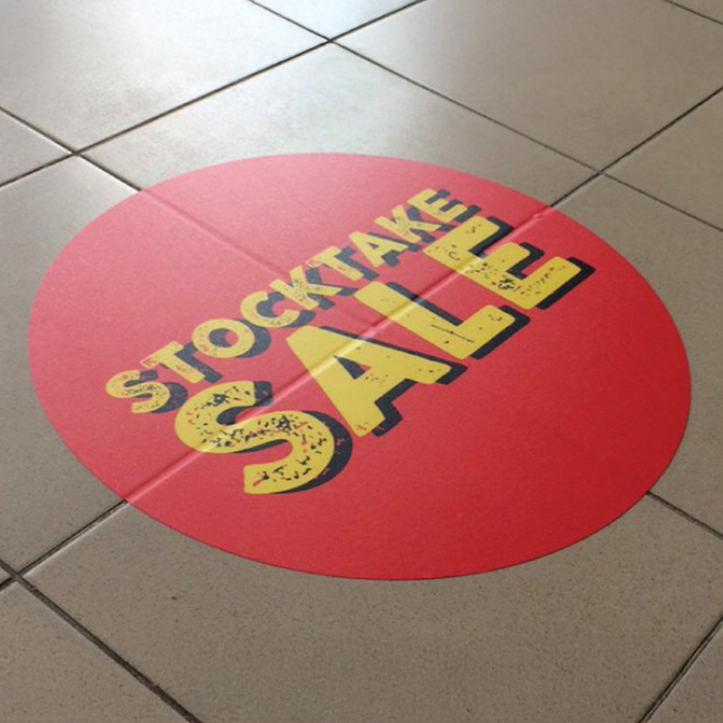 Floor Sticker สติ๊กเกอร์ติดพื้น