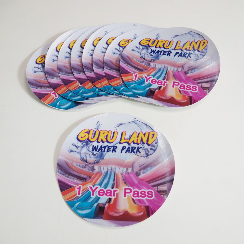 สติ๊กเกอร์สูญญากาศ | Static Cling Sticker - Display GURU อุปกรณ์ออกบูธ ...